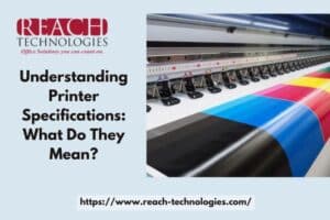 9 Common Printer Specifications