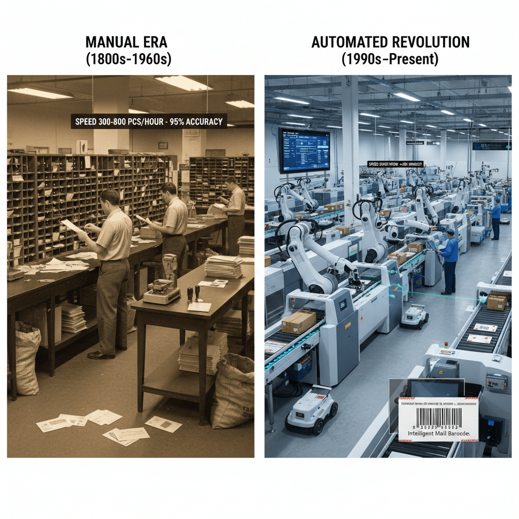 The Evolution of Mail Equipment: Manual to Automated